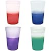 Amazon.com: AAkron 17oz Color Changing Stadium Cup, Durable plastic ...