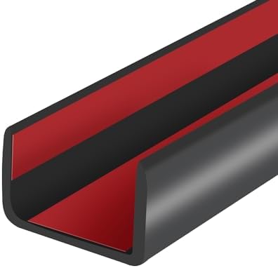 Rubber Edge Trim, Self-Adhesive U Channel Edge Protector for Plywood ...