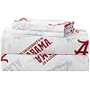 Amazon.com: Officially Licensed Alabama Crimson Tide NCAA Twin XL Size ...
