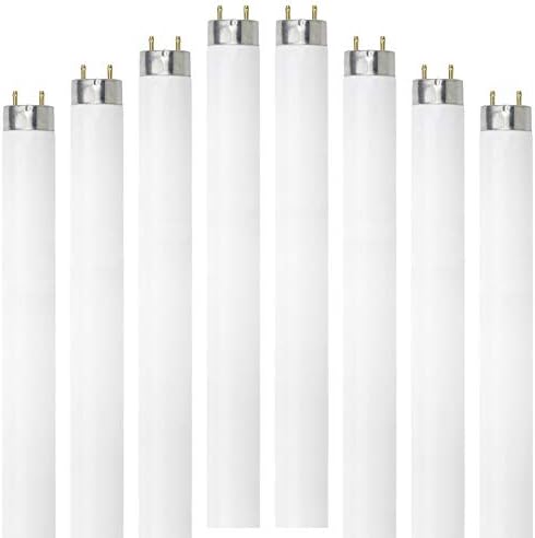 F25T8/CW (2 Pack) 25 Watt T8 Fluorescent Tube Light Bulb 36 Inch 4100K ...