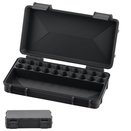 Amazon.com: Travel Storage Case for 3ml Vials (Black, 20 Vial + Storage ...