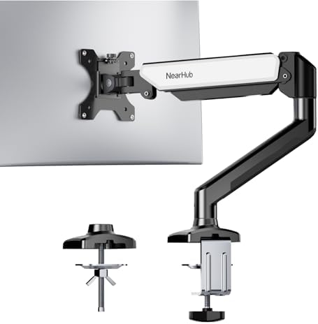 Amazon.com: NearHub Single Monitor Mount,13-32 Inch Computer Screen ...