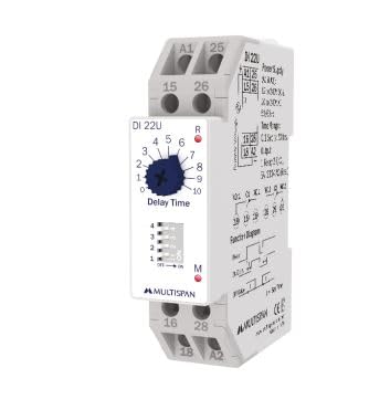 MULTISPAN DI-22U ON-Off Delay Timer (Universal Supply) : Amazon.in ...