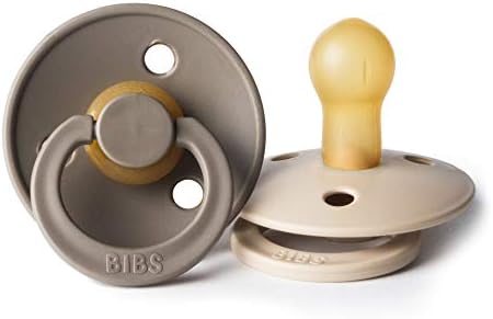 Amazon.com : BIBS Baby Pacifier | BPA-Free Natural Rubber | Made in ...