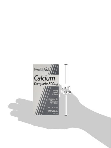 HealthAid Calcium Complete 800mg - 120 Tablets - Yorkshire Outdoor ...