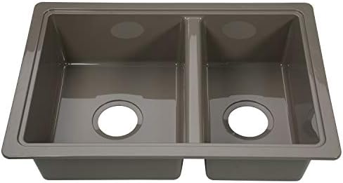 RecPro RV Double Bowl Kitchen Sink | 27" x 16 x 7" | Stainless Steel ...
