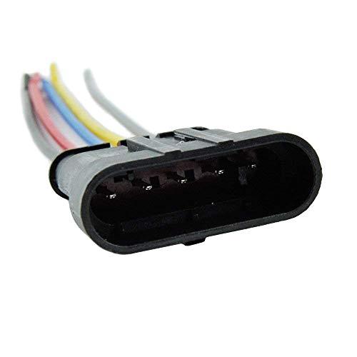 Snapklik.com : 5 Pin Way Car Waterproof Wire Connector Plug Auto ...