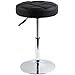 Amazon.com: FURWOO Short Round PU Leather Shop Stool Counter Stool Step ...
