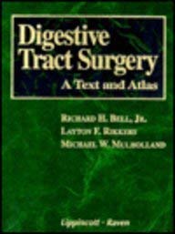 Digestive Tract Surgery: A Text and Atlas: 9780397513444: Medicine ...