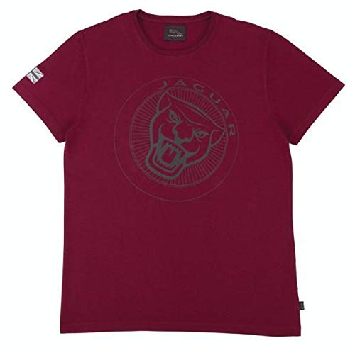 Buy JAGUAR Official Merchandise Men's Growler T-Shirt (Red) at Amazon.in
