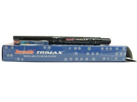 Reynolds Trimax Black Pen : Amazon.in: Office Products