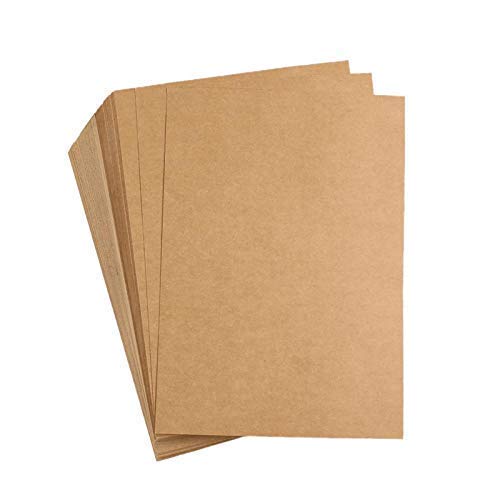Bhagwati Concepts 300 Gsm A4 Kraft/Craft Paper Craft Liner Sheet For ...