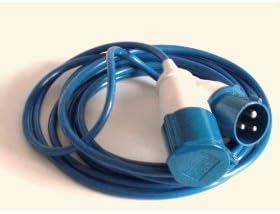 HDIUK 20A IP44 25 Metre mains hookup cable plug to Socket for Campoing ...