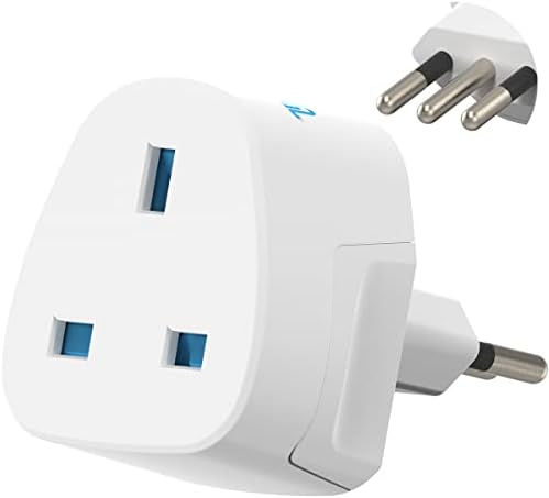 UK To Italy Plug Adapter | MyTravelPal® Travel Plug Adapter UK to Italy ...