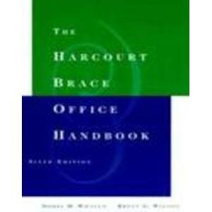 The Harcourt Brace Office Handbook: 9780030103025: Reference Books ...