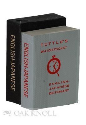 Amazon.co.jp: TUTTLE'S WATCH-POCKET ENGLISH-JAPANESE DICTIONARY. : 本