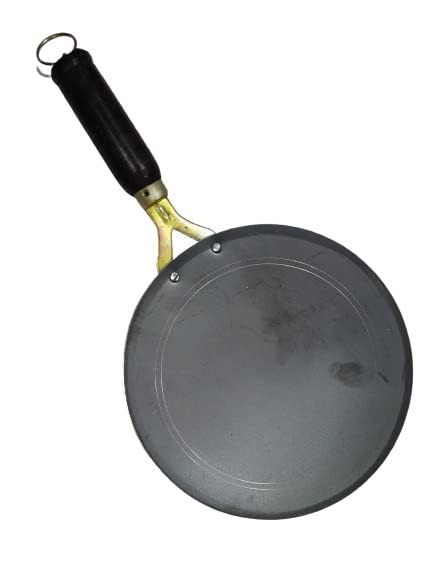 Buy AL BURHAN TRADERS Concave Iron Bhakri Tawa/Tava for Roti/Chapati ...