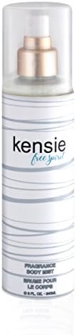 Amazon.com : Kensie Fragrance Body Mist, Free Spirit, 8 Fluid Ounce ...