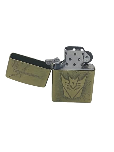 BURNS On The Go Transformer Inspiring Carved Metal Cigarette Lighter ...
