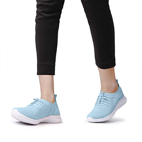 Buy Dios Women and Girls Latest Casual Soft Sneakers Shoes (Sky Blue ...