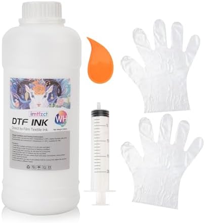 Amazon.com: Premium 500ml DTF White Ink, DTF Ink for DTF Heat Transfer Film Printing, for EPSON ...
