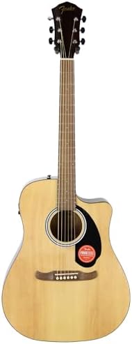 Amazon.com: Fender FA-25 Dreadnought Acoustic Guitar, Beginner Guitar ...