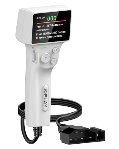 JOPLAY OBD1 Code Reader for Ford, 2 in 1 Digital OBD 1 Scanner with Built-in Reinforced Pins and ...