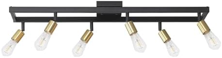 Globe Electric 64000093 21" 3-Light Track Lighting, Matte Brass ...