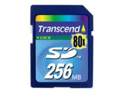 TS256MSD80 - Transcend 256MB Secure Digital Ultimate High Speed Card ...