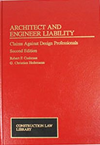 Buy Architect and Engineer Liability: Claims Against Design ...