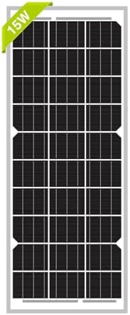 Amazon.com : FUTURESOLAR 15 Watt 18 Volt Small Solar Panel, 15W 12V ...