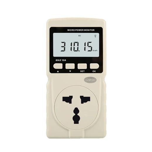 LABART Digital Power Meter Wattmeter Energy Consumption Meter Watt ...