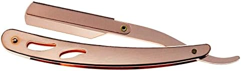 Amazon.com: Stainless Steel Straight Edge Barber Shaving Razor Sicastar ...