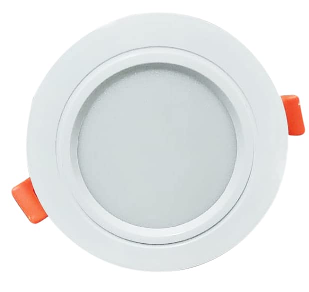 Buy HI-LUXE 7 watt Round Concealed Light | Ceiling Downlighter White ...