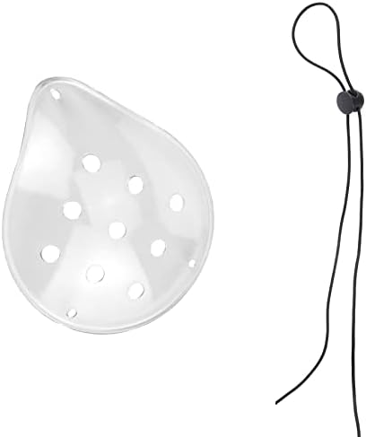 Amazon.com: 1 Pcs 9-Hole Plastic Eye Patches with 1 Elastic Rope ...