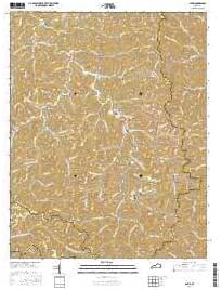 Amazon.com : David, Kentucky topo map by East View Geospatial, 1:24:000 ...