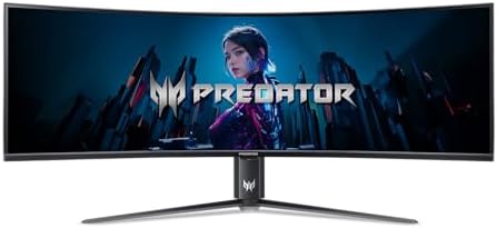 Acer 57" Predator Z57 7680 x 2160 Curved MiniLED Display : Amazon.ca ...