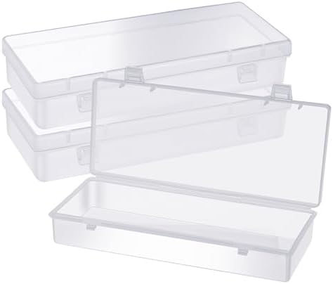 Amazon.com: DODHEG 6 Pcs Small Plastic Boxes, Plastic Storage ...