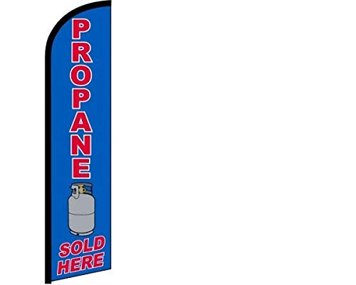 Amazon.com : R and R Industries Propane Sold Here Single Flag (Mount ...
