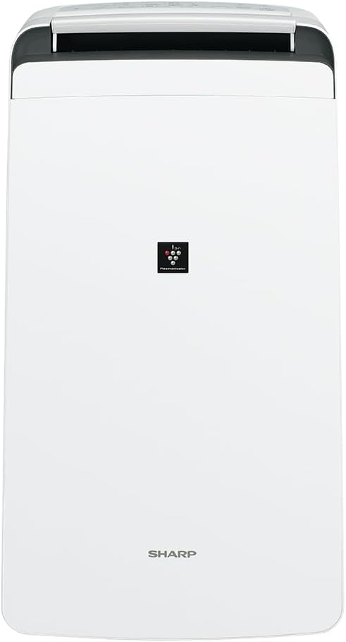 Amazon | シャープ 衣類乾燥 除湿機 CV-R180-W コンプレッサー方式 18L/日 ハイパワータイプ プラズマクラスター7000 省エネ 強力除湿 部屋干し 消臭 上下左右オート ...