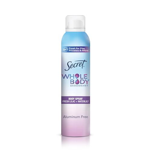 Snapklik.com : Whole Body Deodorant For Women, Spray Lilac & Waterlily ...