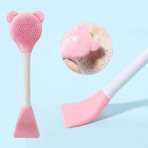Amazon.com: Katartizo Pink Facial Cream Spatula Silicone Face Mask ...