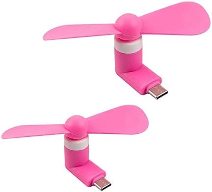 Amazon.com: Sokelinn-six Type C Phone Fan, Mini USB C Cooling Hand Fans ...