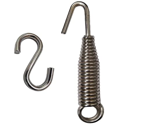 Super Steel -Metal Heavy Duty Hanging Swing Accessories Spring with S ...