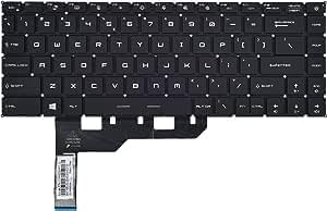 Click IT Key Laptop Replacement Keyboard Compatible with MS GS66 ...