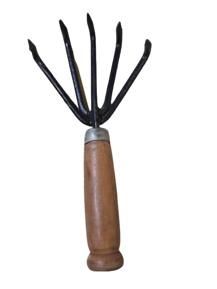 Aadityaa's Rake Panja Weeder Hand Cultivator Handmade Alloy Steel ...