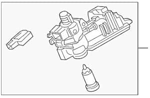New Genuine Mercedes-Benz Handle 2037500793 / 203-750-07-93 OEM ...