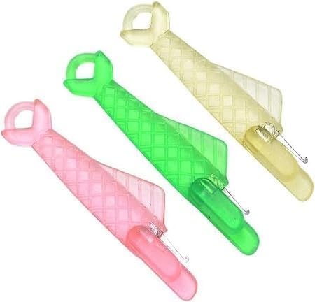 Amazon.com: Fish Mouth Sewing Machine Needle Threader, Automatic Sewing ...