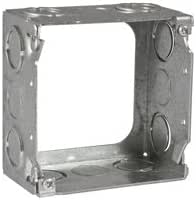 Amazon.com: Hubbell-Raco 207 4" Square Extension Ring, 2-1/8" Deep ...