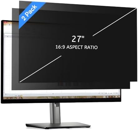 MOBDIK 27 Inch Monitor Computer Privacy Screen Filter for 16:9 Aspect ...